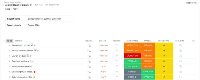 10 Free Mood Board Templates in PPT, Slides, Word & ClickUp