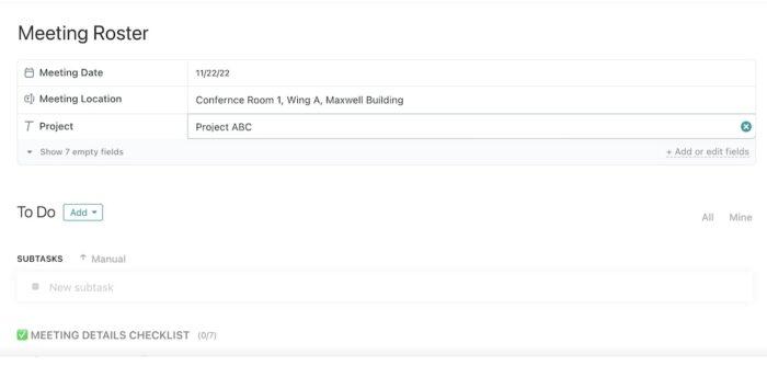 6 Free Attendance Sheet Templates in Excel and ClickUp