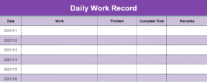 10 Free Daily Activities Log Templates in Word, Excel, and ClickUp