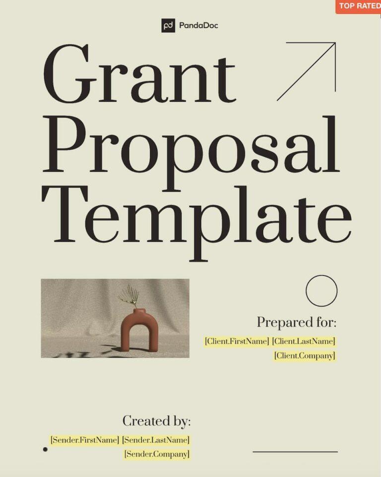10 Free Grant Proposal Templates for Grant Writing | ClickUp