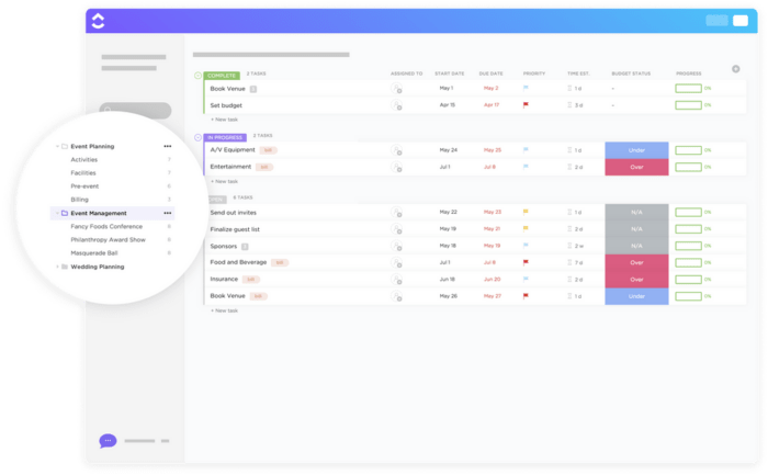 10 Free Run of Show Templates in Excel & ClickUp