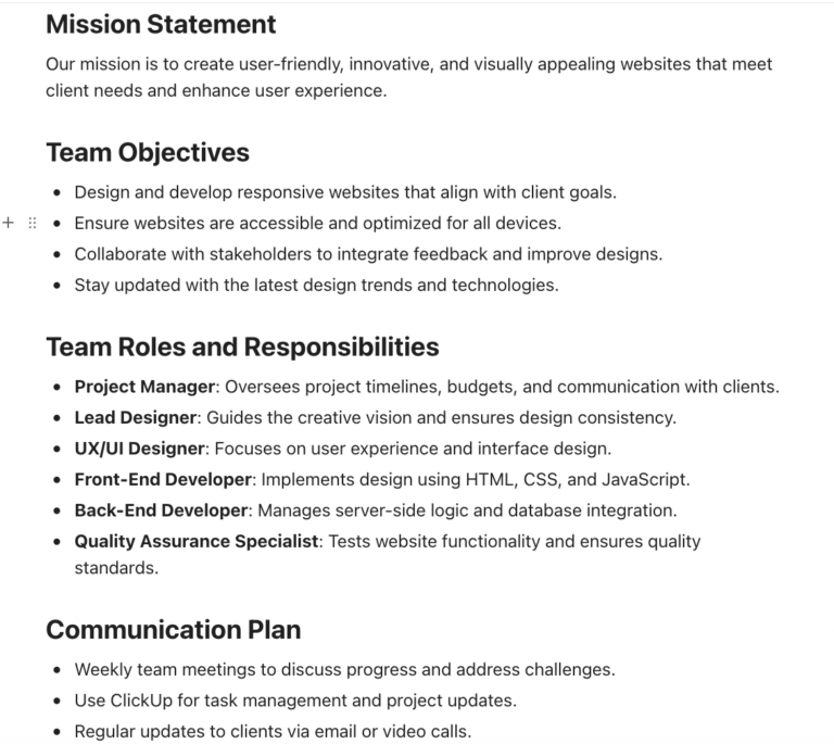 How to Write a Team Charter? With Examples & Templates