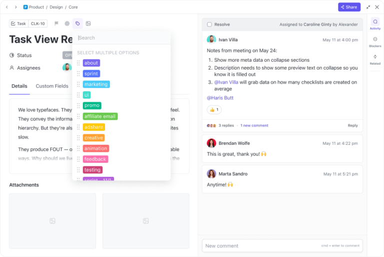 How to Create Task Dashboard to Manage Tasks | ClickUp