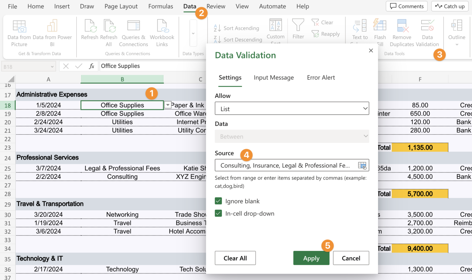 Cara Membuat Laporan Pengeluaran di Excel: Template Gratis