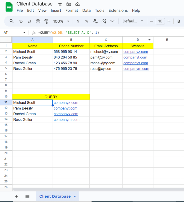 How to Use Google Sheets as a Database (With Templates)