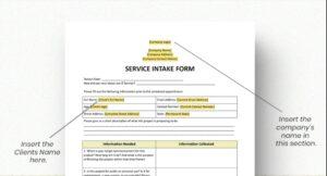 9 Free Client Intake Form Templates in Word & ClickUp