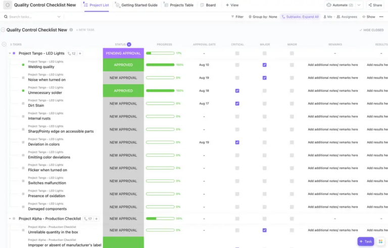 10 Free Punch List Templates For Your Construction Projects