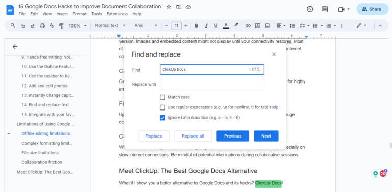 15 Google Docs Hacks to Improve Document Collaboration