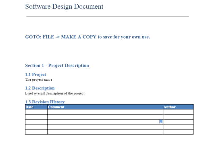 10 Free Design Document Templates in Google Docs & ClickUp