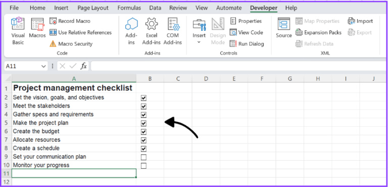 How to Create a Checklist in Excel with Templates and Examples