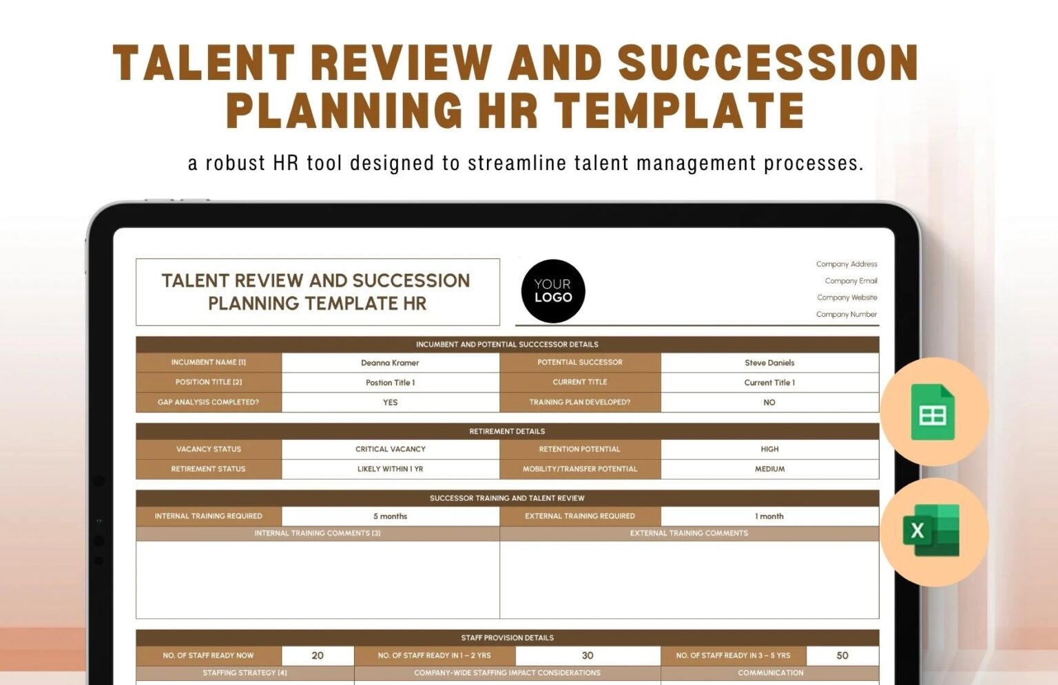 10 Free Succession Planning Templates in Excel, Word, & ClickUp