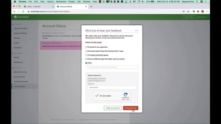 How to delete your Evernote account: A step-by-step guide