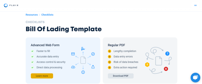 Bill of Lading Templates & Examples (Excel, Forms, Google Docs)