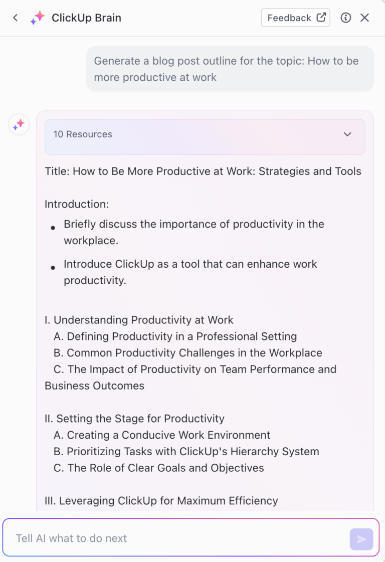 How to Use AI in Content Marketing | ClickUp