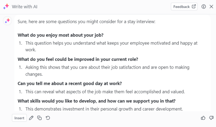 How to Conduct a Stay Interview to Retain Employees | ClickUp