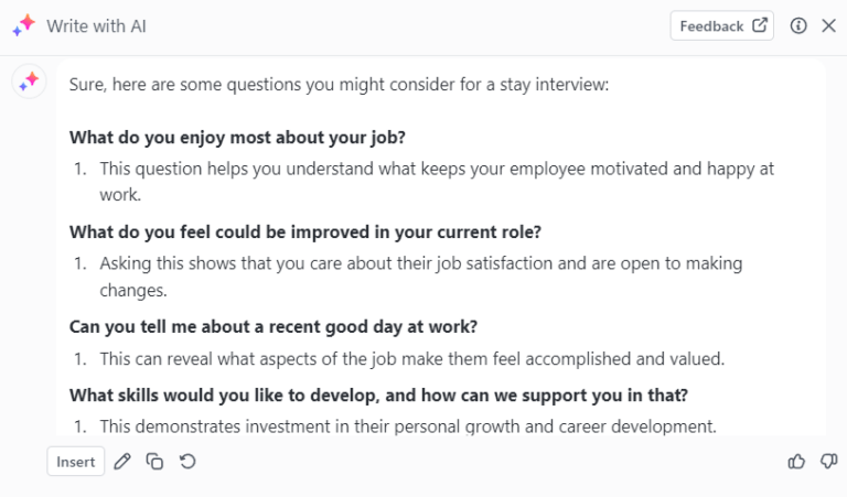 How to Conduct a Stay Interview to Retain Employees | ClickUp