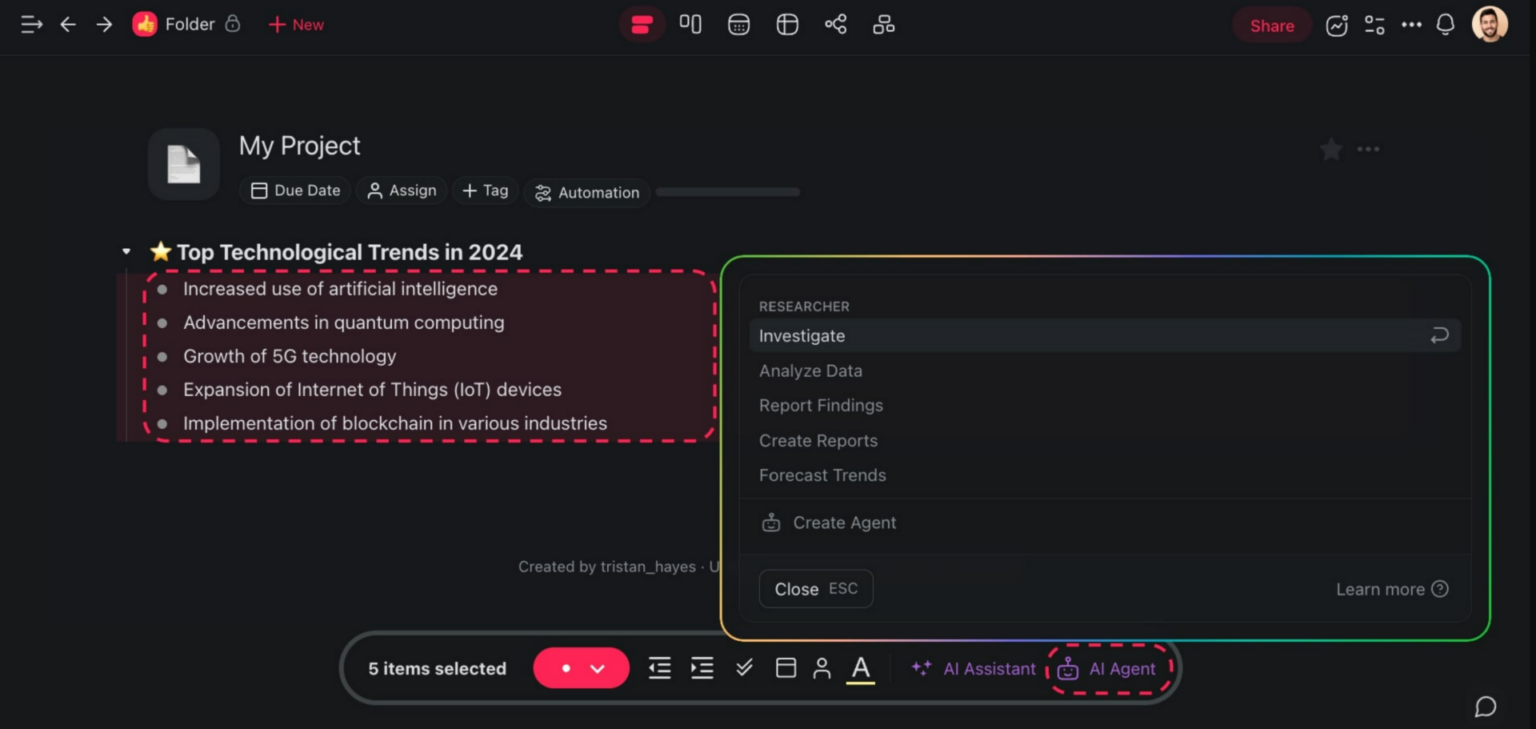 Taskade vs. ClickUp: Which is the Better Choice? | ClickUp