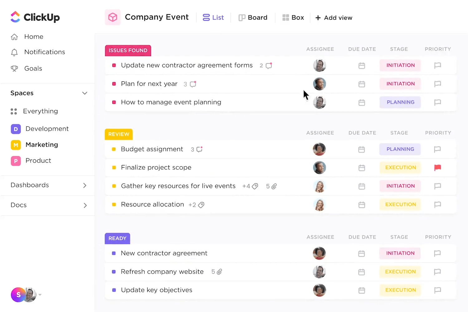 10 Different Types of Project Management Software | ClickUp