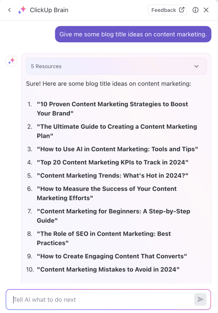 How to Use AI for Daily Life Tasks | ClickUp