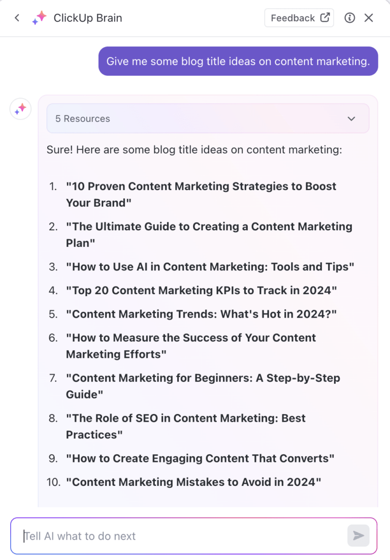 How to Use AI for Daily Life Tasks | ClickUp
