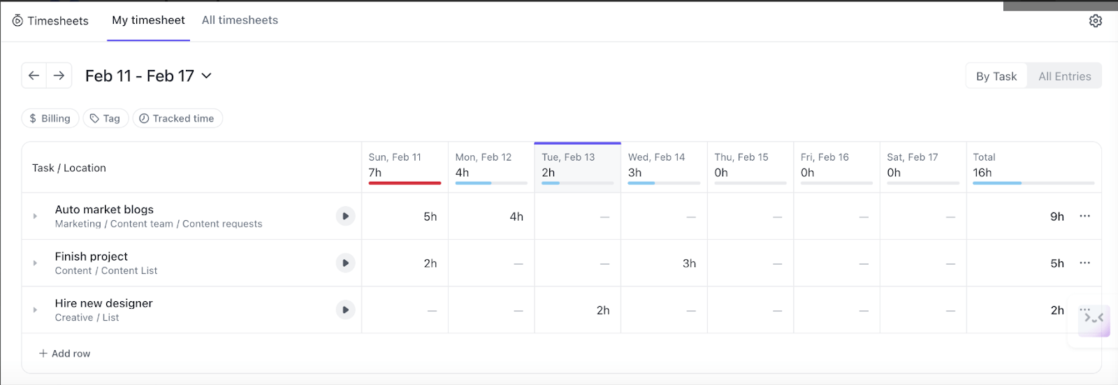 Timesheet Reminders to Keep Your Team on Track | ClickUp