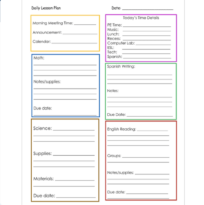 Lesson Plan Templates in Google Docs | ClickUp