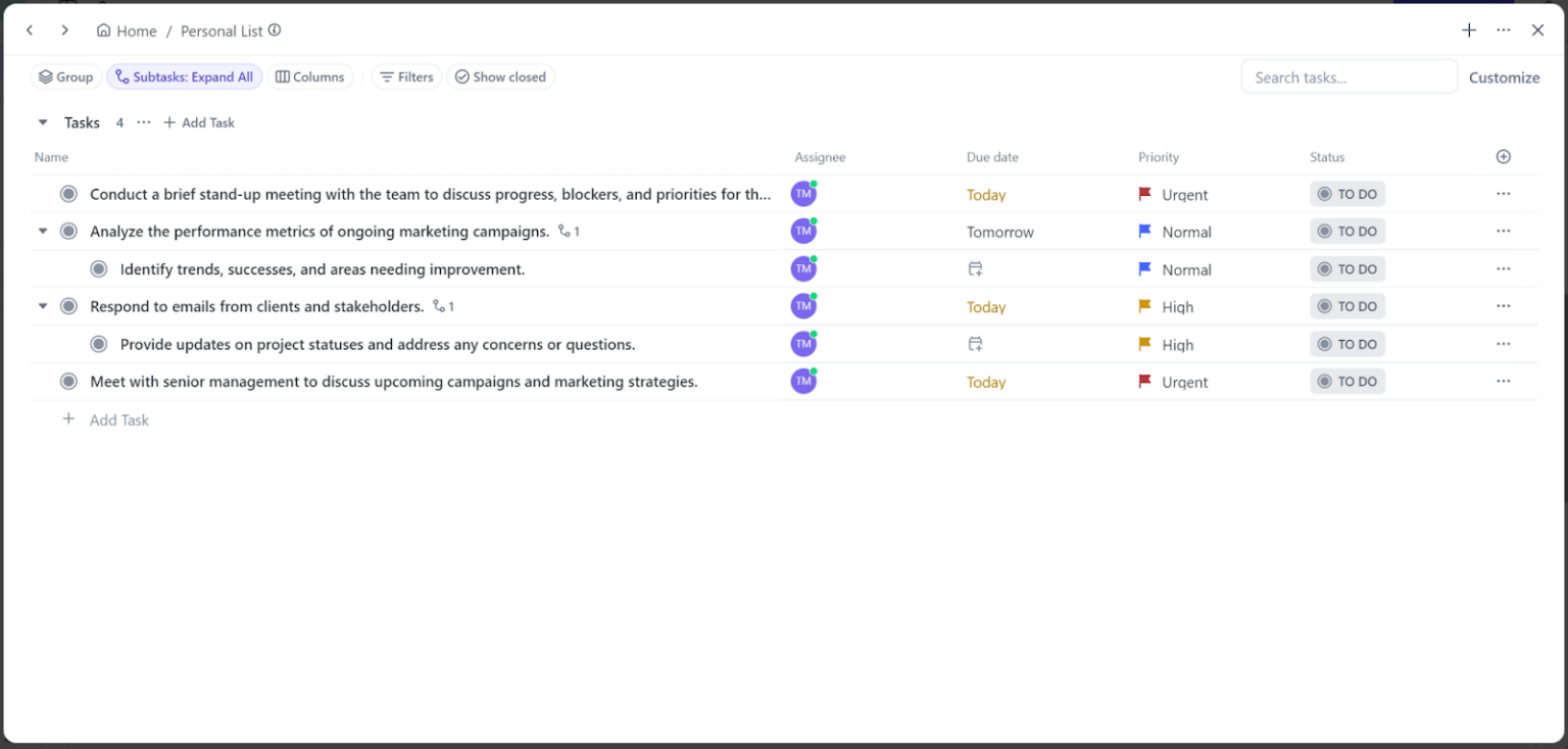 How to Create a Customer Service Checklist (+Template) | ClickUp