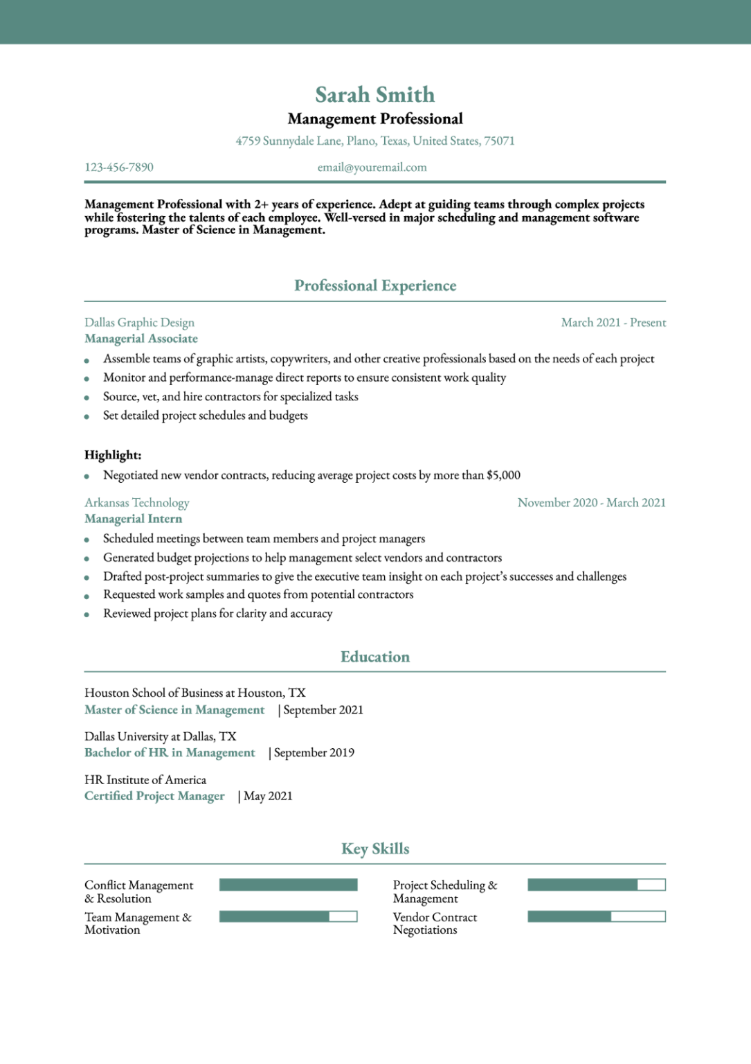 Le meilleur format de CV pour 2025 : conseils + exemples