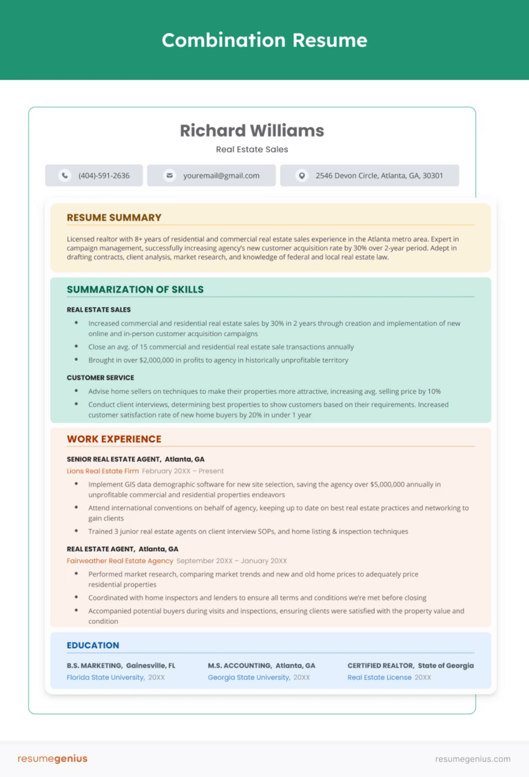 Best Resume Format for 2024: Tips + Examples