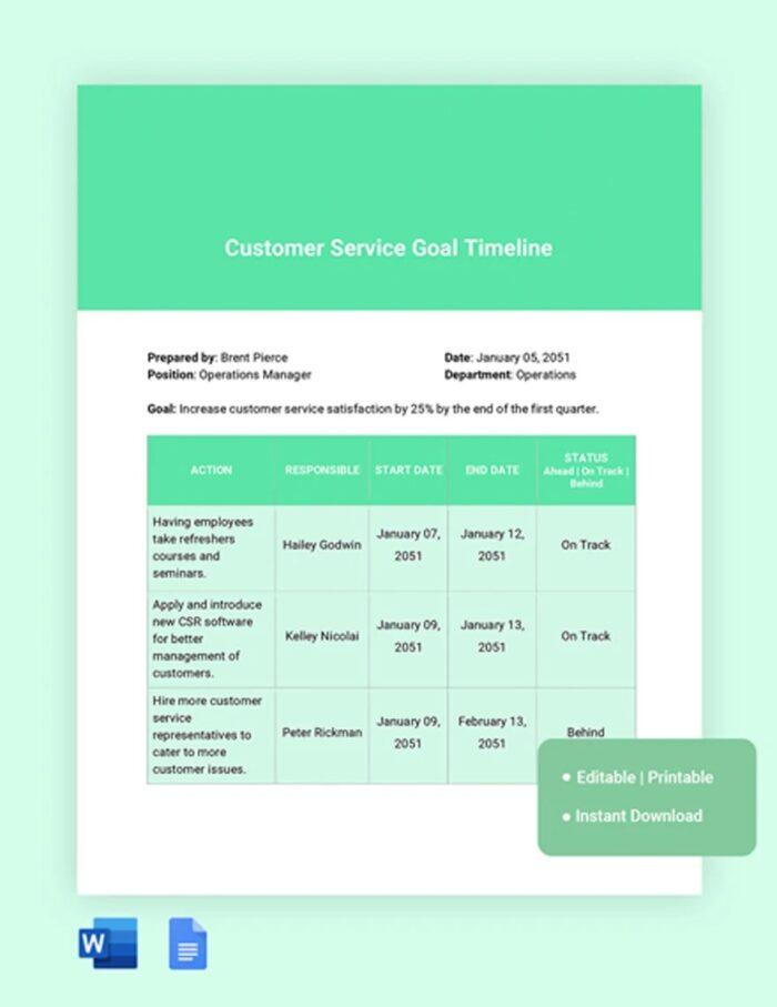 How to Make a Timeline in Google Docs with Templates | ClickUp