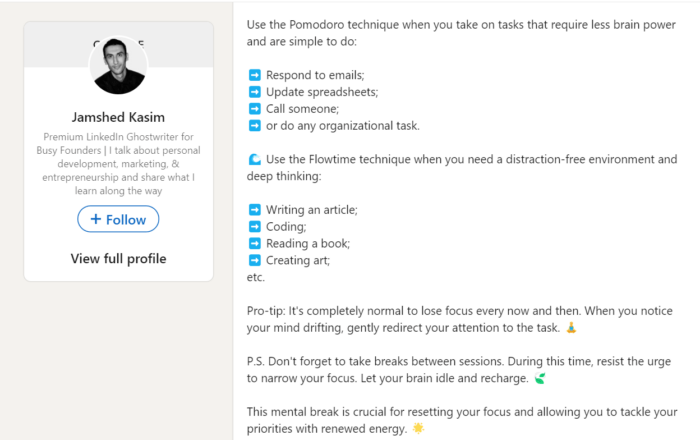 How to Boost Productivity with the Flowtime Technique