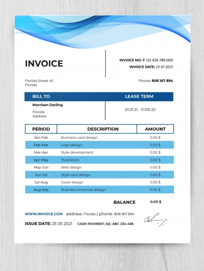 Free Google Docs Invoice Templates | ClickUp
