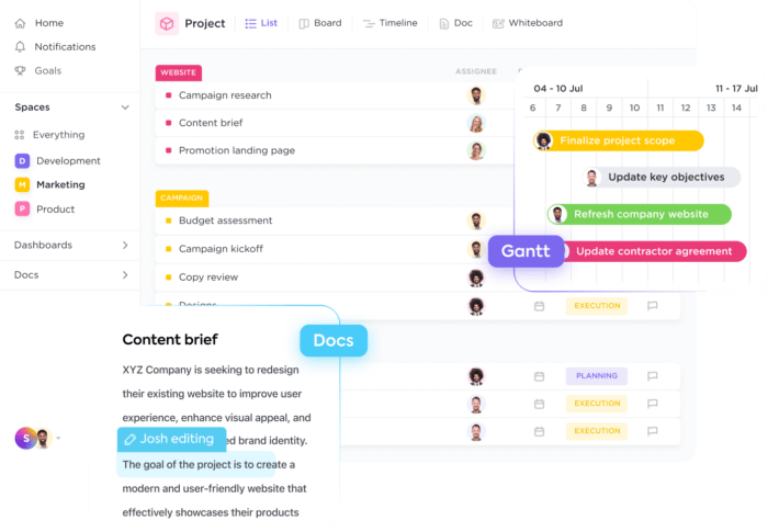 10 Best AI Tools for B2B Marketing in 2025 | ClickUp
