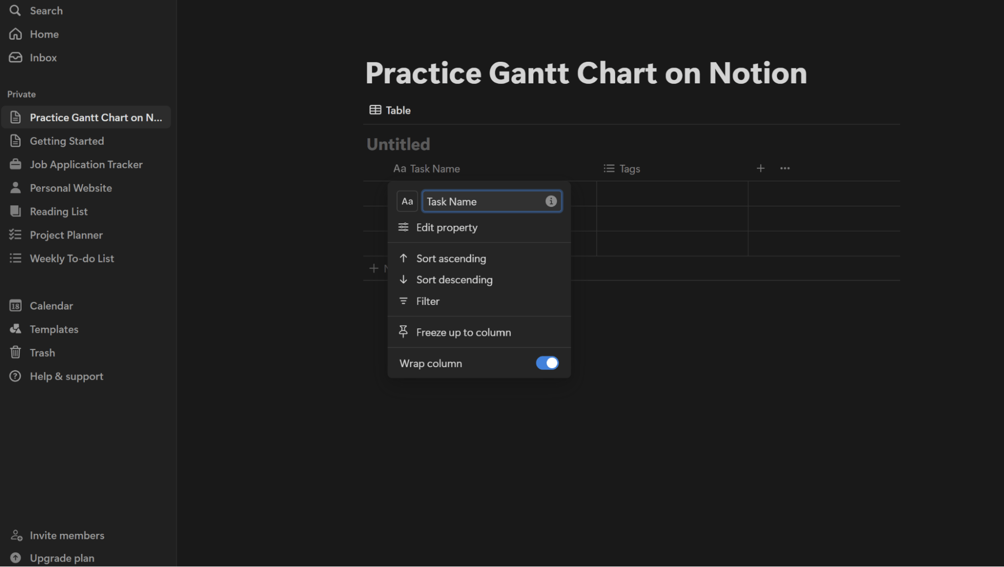 How to Create a Gantt Chart in Notion (With Steps) | ClickUp