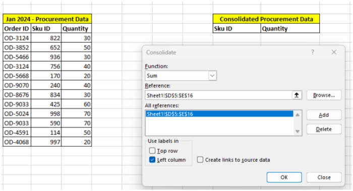 How To Consolidate Data From Multiple Sheets In Excel Clickup