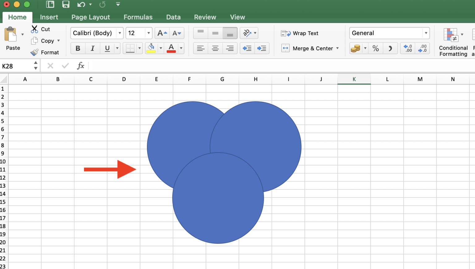 How To Create a Venn Diagram in Excel | ClickUp