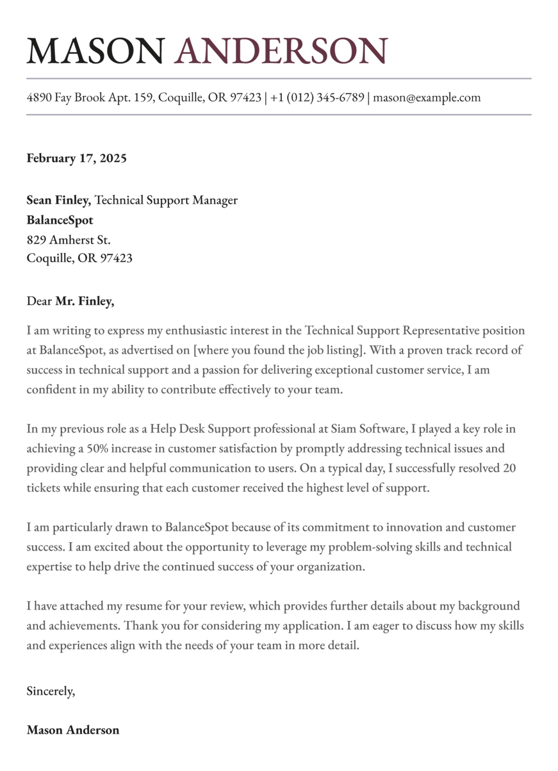 Free Cover Letter Templates in Google Docs | ClickUp