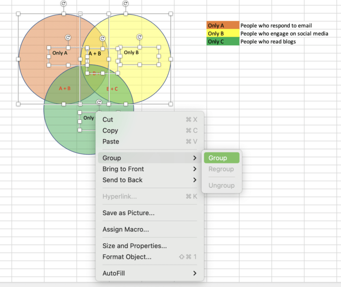 How To Create a Venn Diagram in Excel | ClickUp