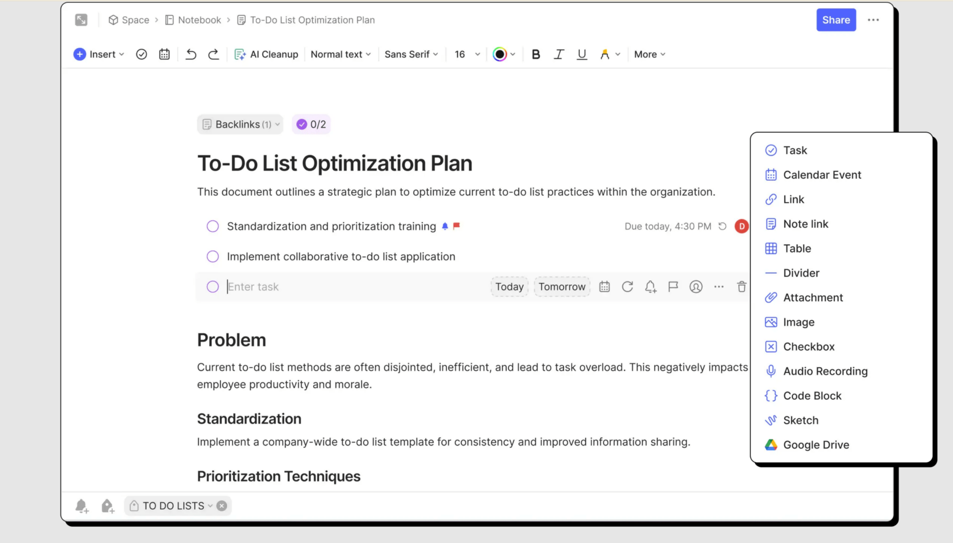 10 Best Joplin Alternatives for Note-Taking in 2025 | ClickUp