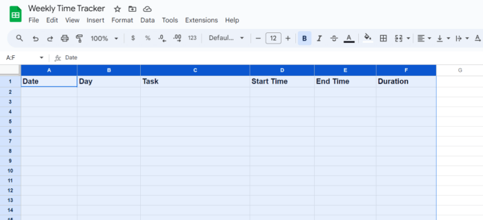 How to Use Google Sheets for Time Tracking | ClickUp