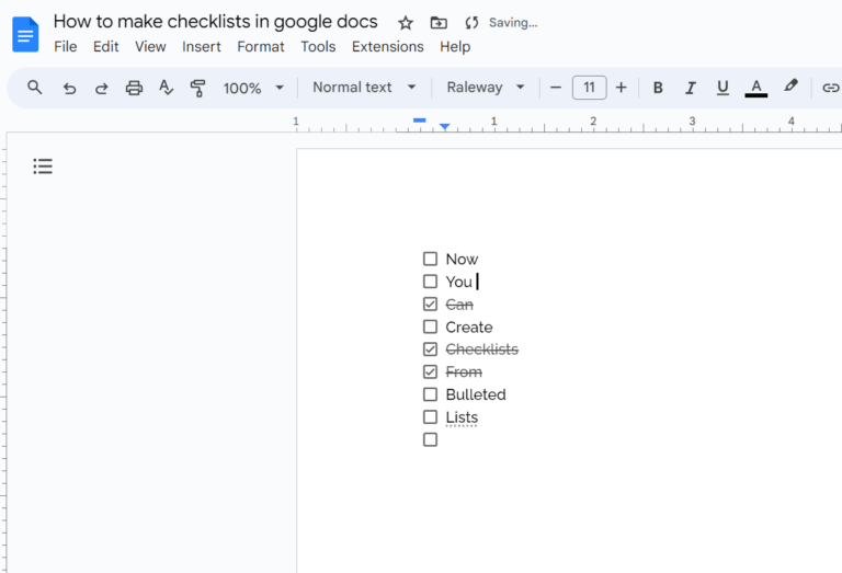 How to Make a Checklist in Google Docs | ClickUp