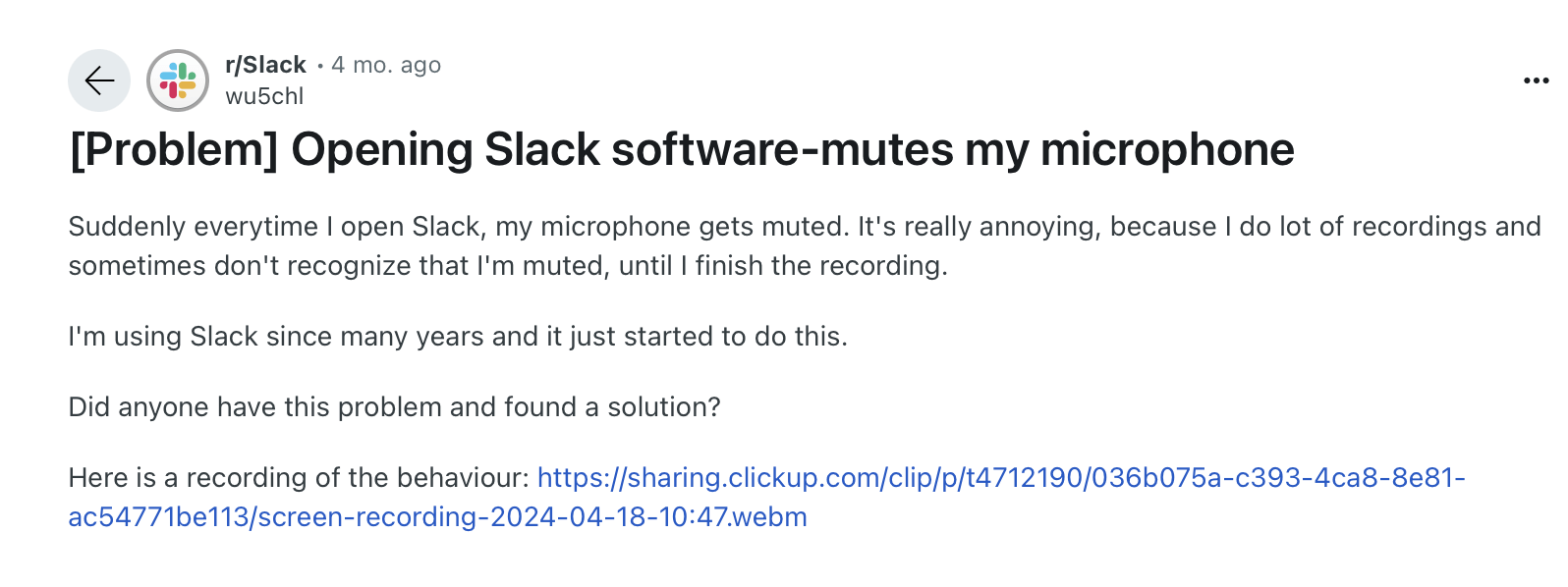 Slack Problems: Troubleshooting Performance & Stability | ClickUp