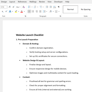 How to Create a Checklist in Microsoft Word | ClickUp