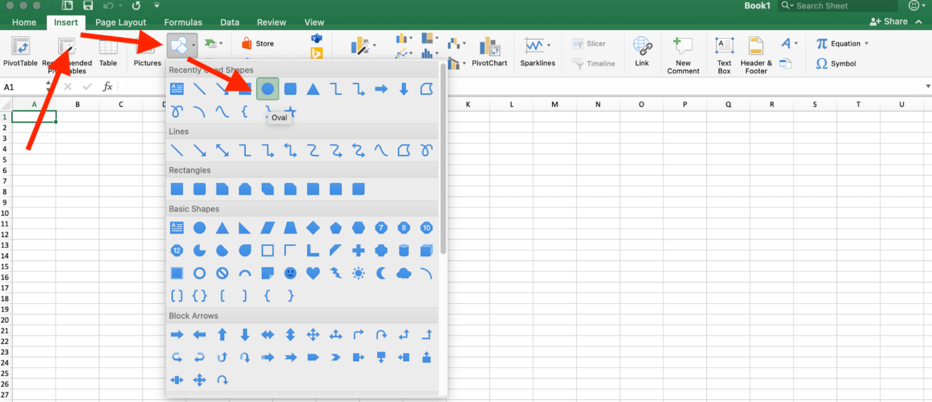 How To Create a Venn Diagram in Excel | ClickUp