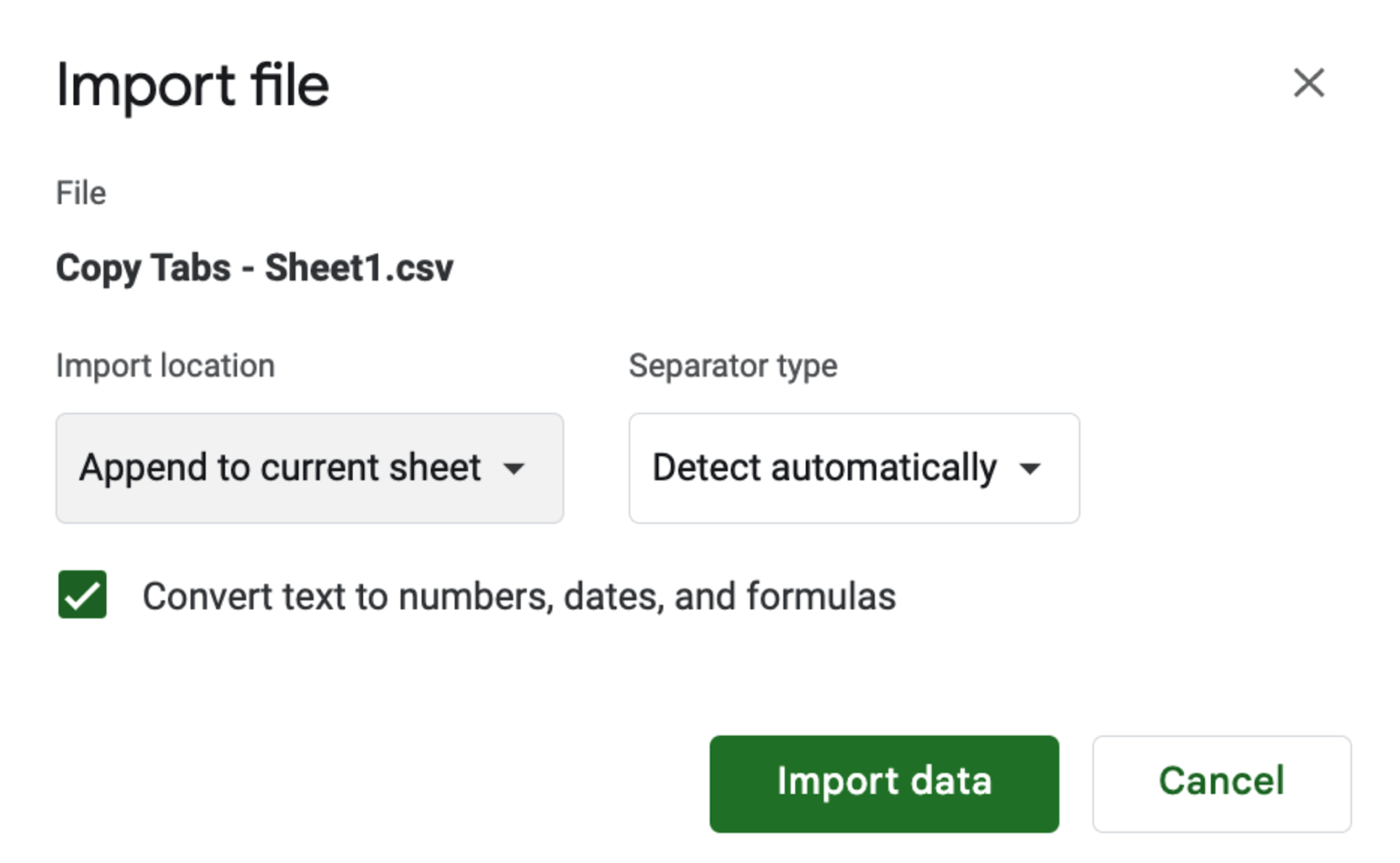 How to Merge Data from Multiple Google Sheets | ClickUp