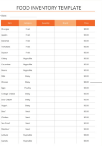 Free Inventory Templates in Google Sheets
