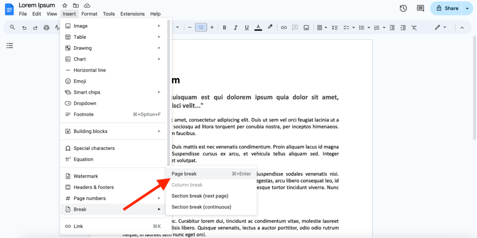 How to Add a New Page on Google Docs | ClickUp