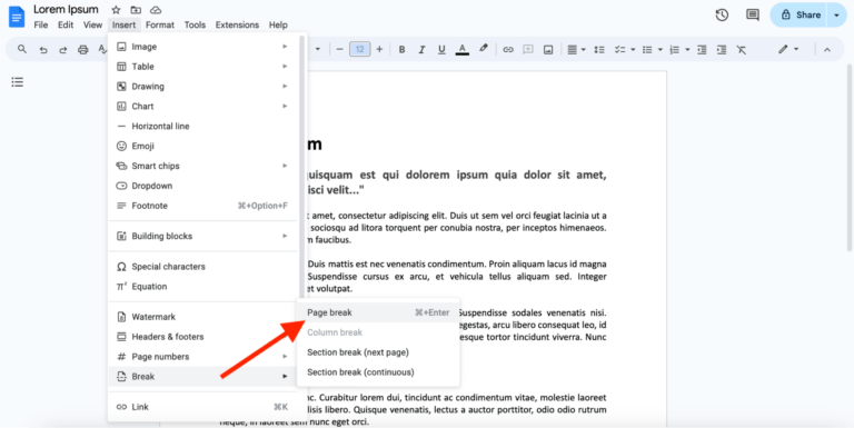 How to Add a New Page on Google Docs | ClickUp