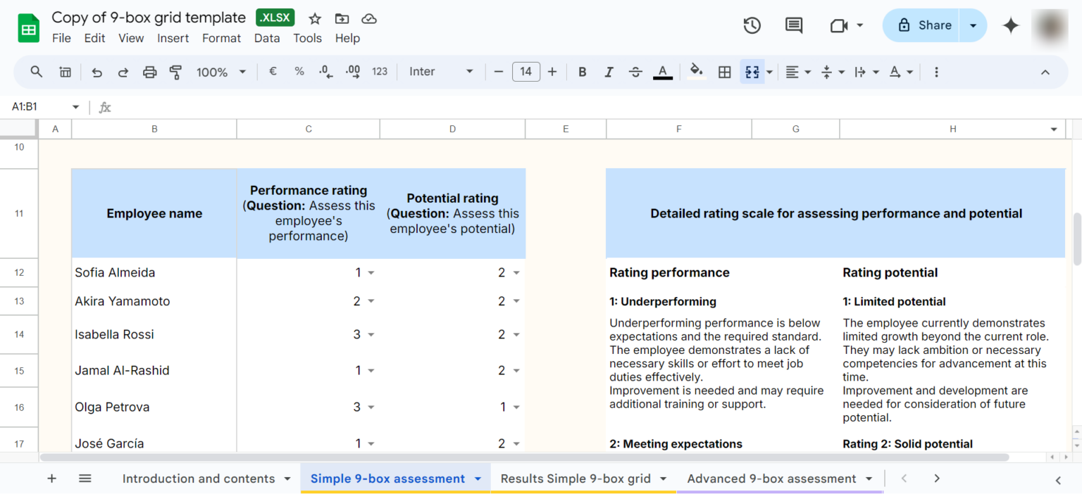 How to Use the 9 Box Grid for Talent Management | ClickUp