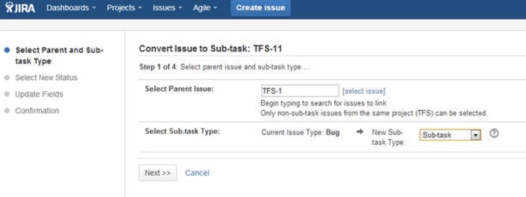 How to Create a Subtask in Jira